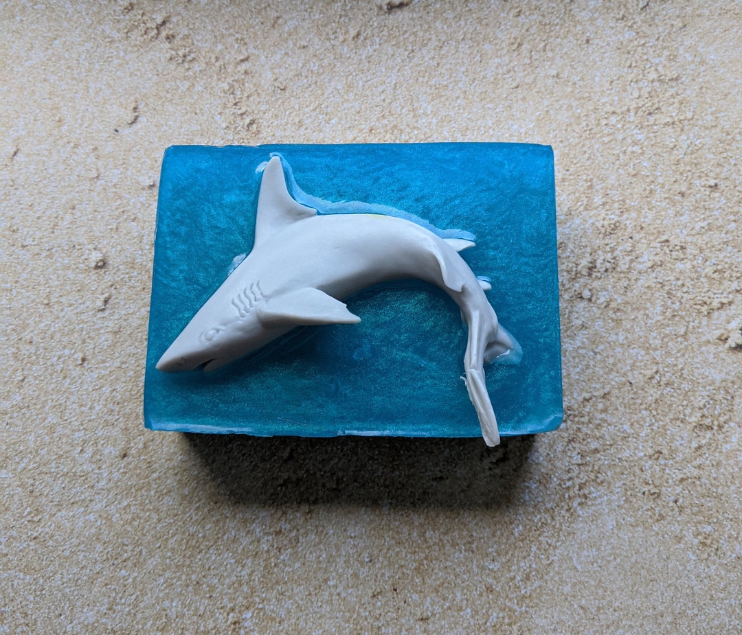 Shark Soap, Shark Gifts, Vegan, Made in Wisconsin - Etsy