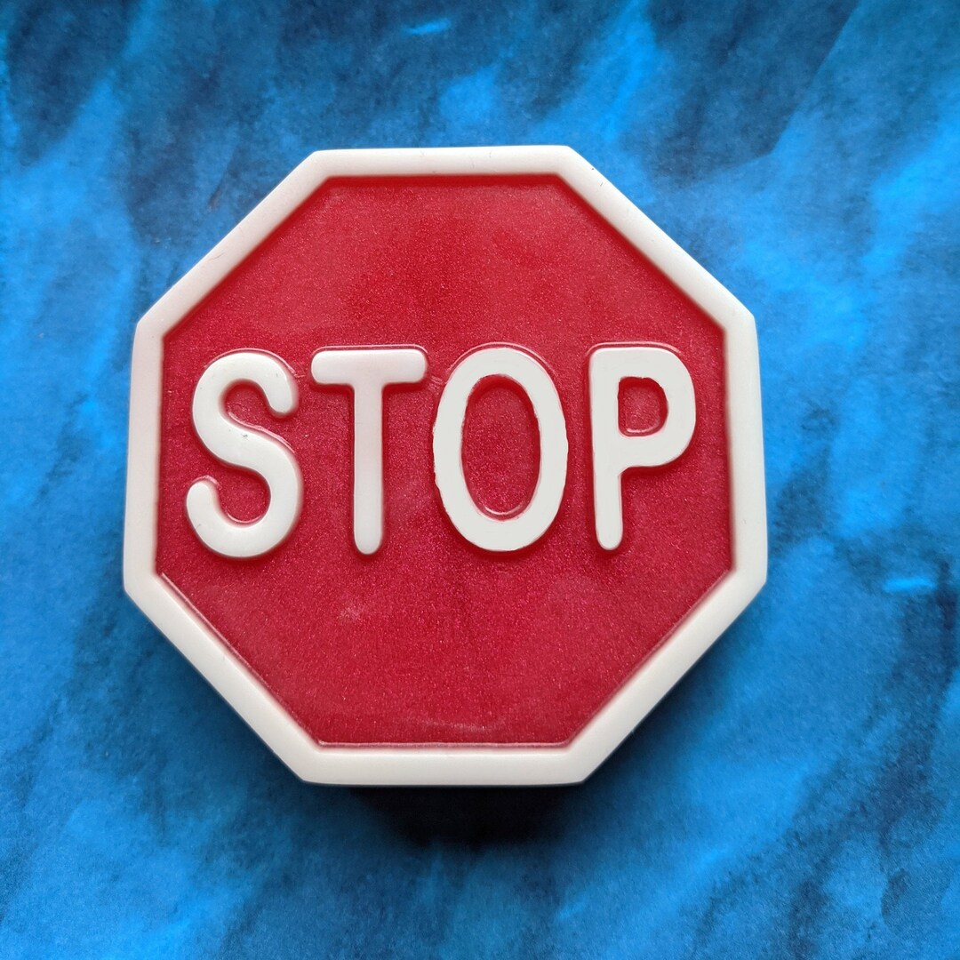Stop Sign Soap, Crossing Guard Gift, Vegan, Made in Wisconsin - Etsy