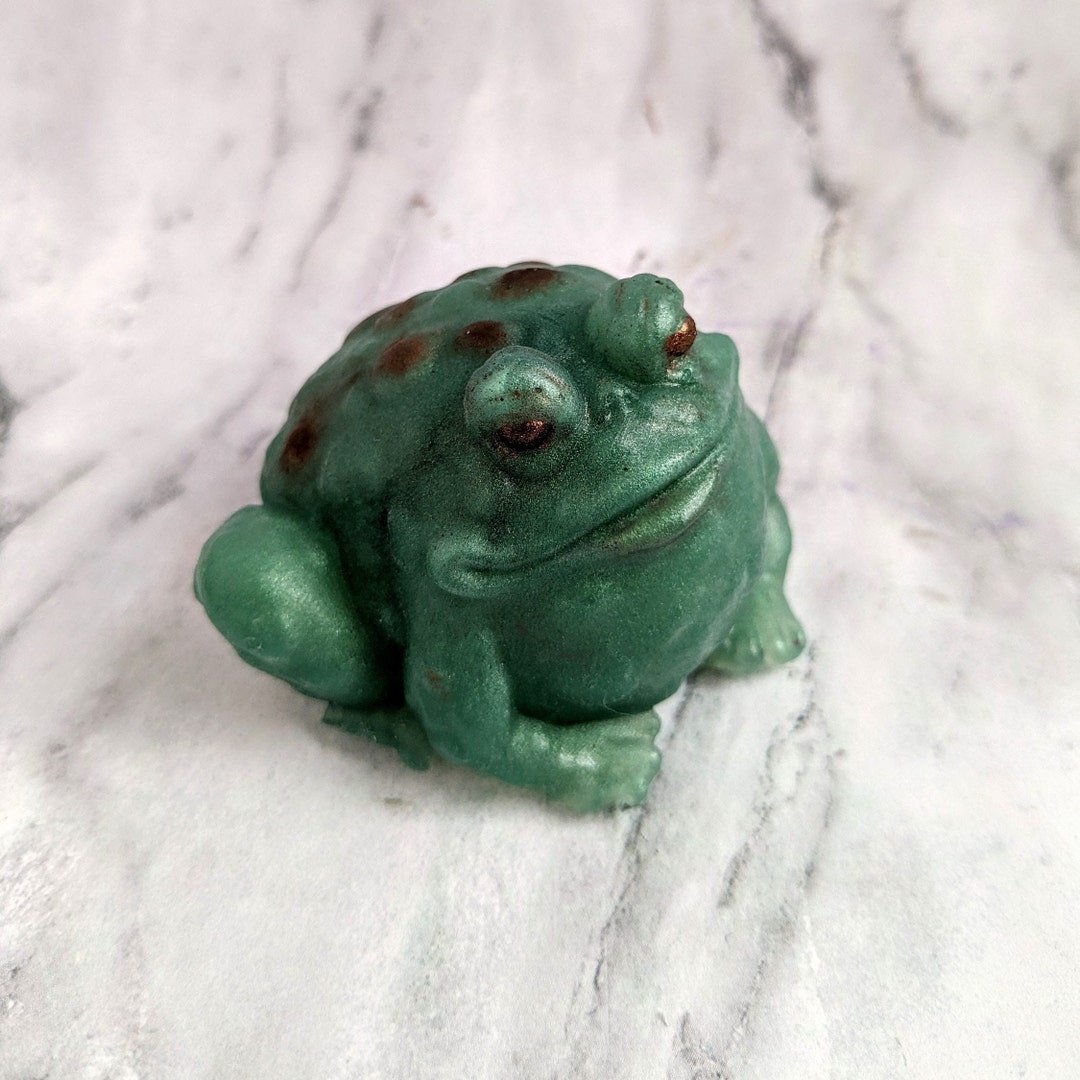 Toad or Frog Soap, Gift for Amphibian Lover, Vegan, Made in Wisconsin ...