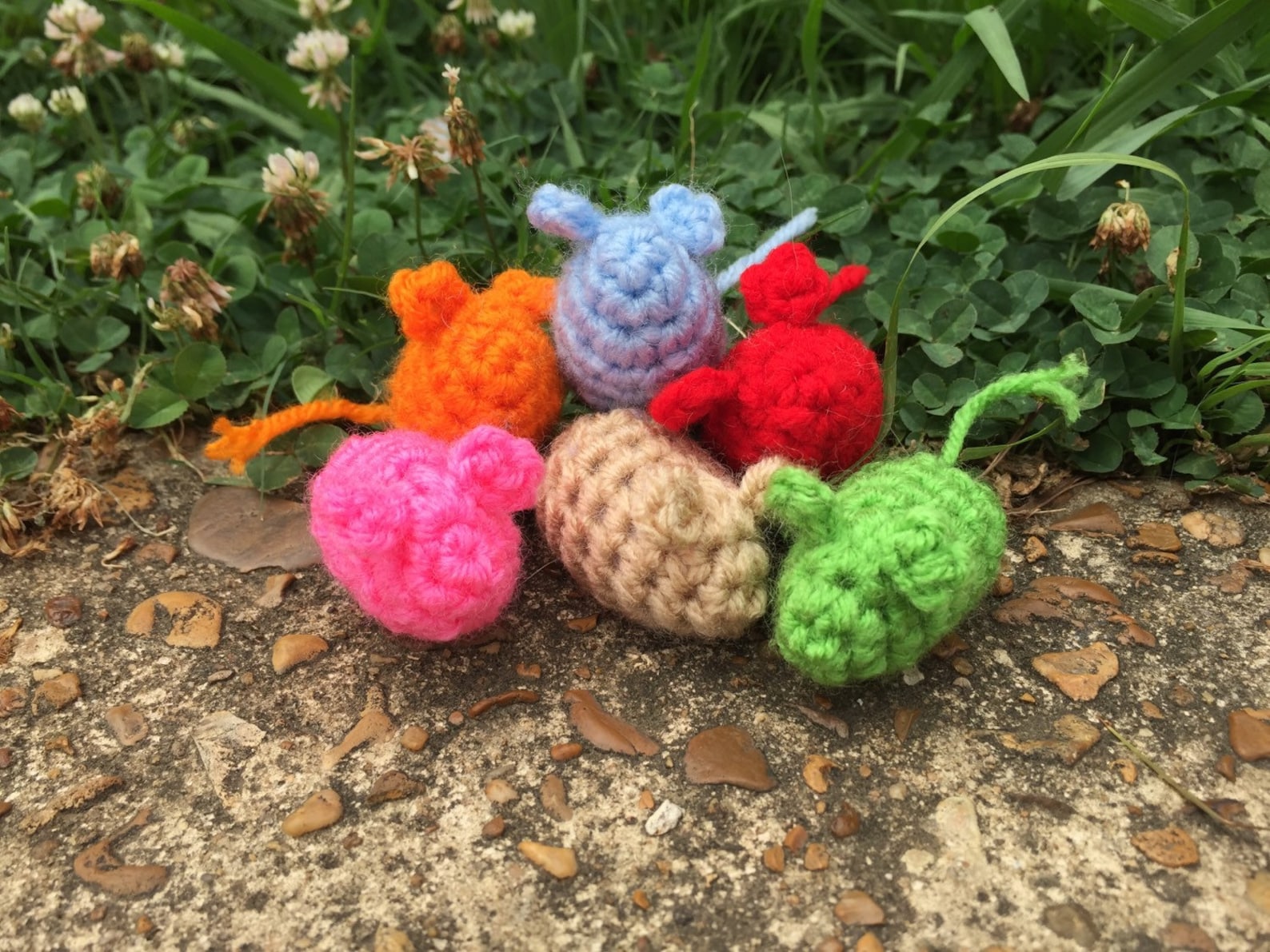 Catnip Toy Mouse Toy Cat Toy Crochet Handmade Cat Gift Pet Toy Catnip ...