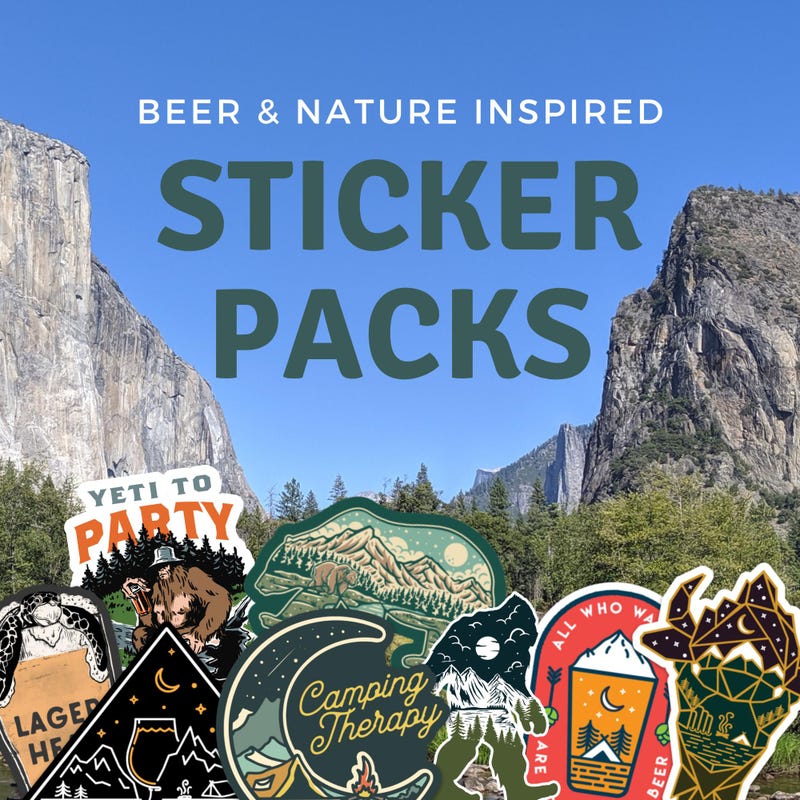 Nature Stickers - Etsy