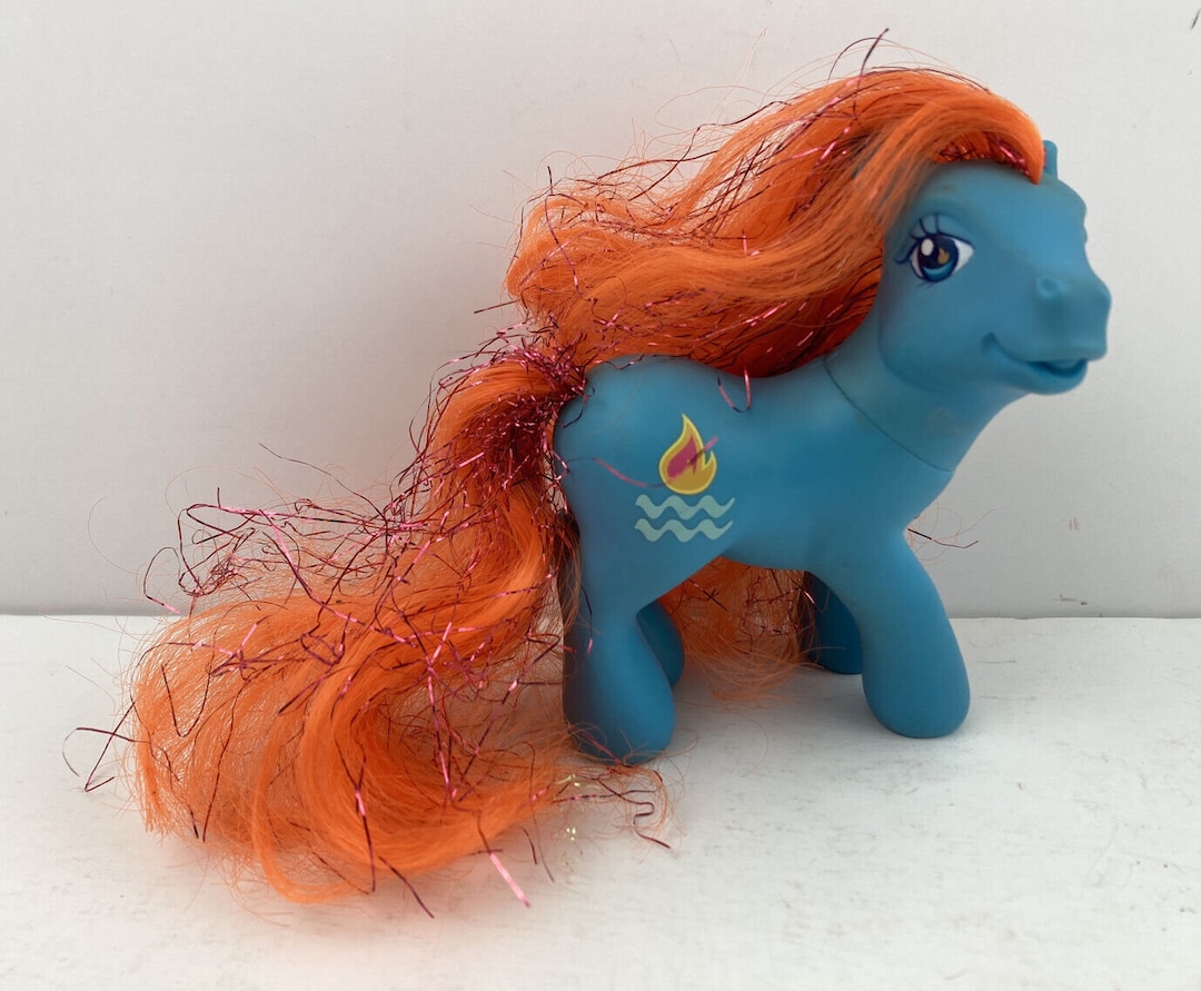 Waterfire My Little Pony Turquoise Blue MLP G3 2004 Fire and Water ...