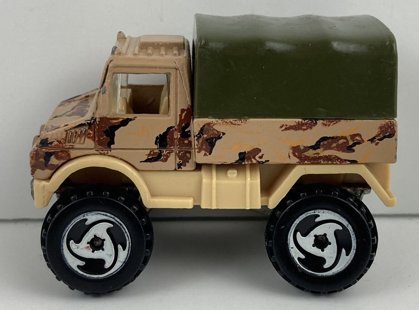 Vintage 1990 Hot Wheels Military Jeep, Military Cargo Truck Police ...