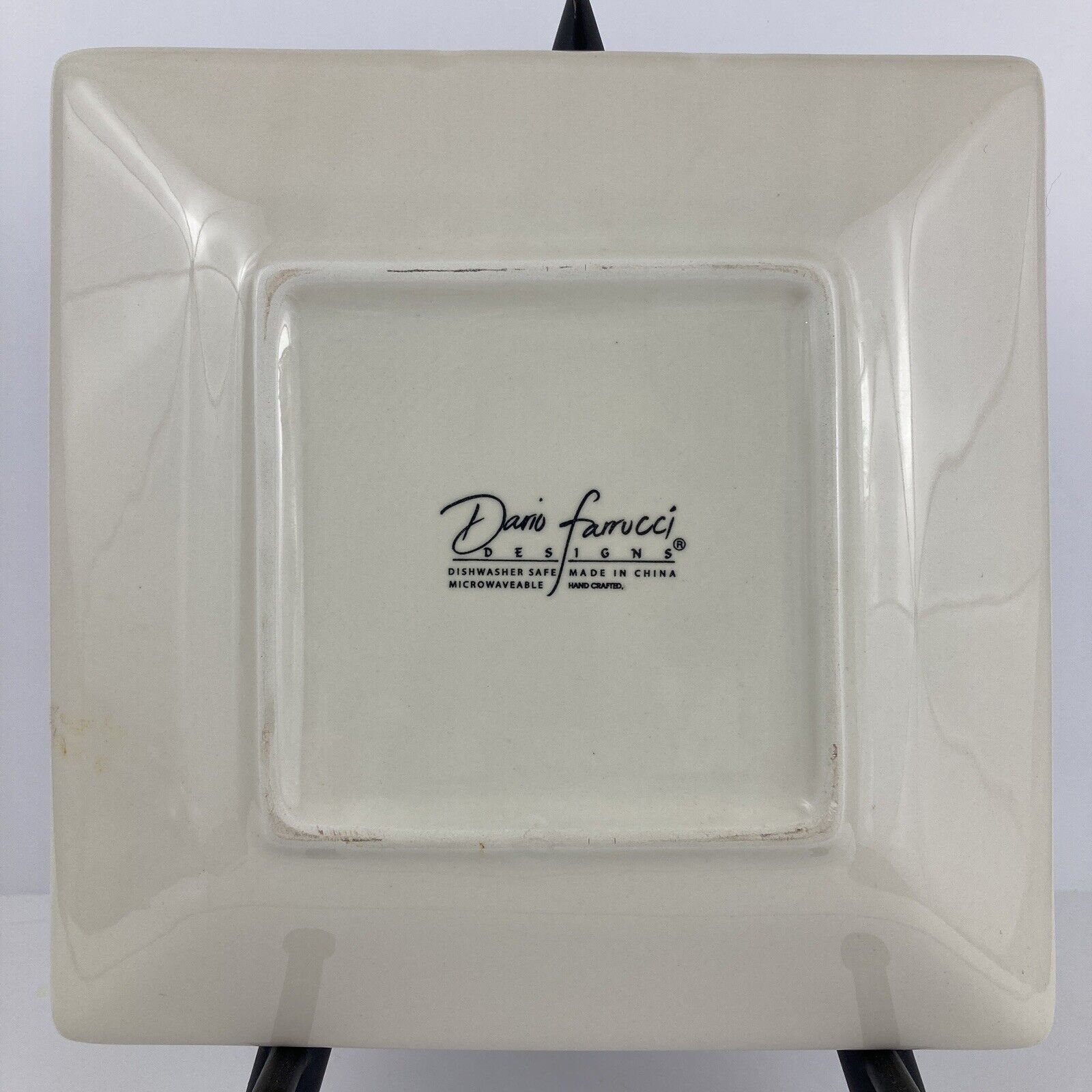 Dario Farrucci Vintage African Safari Lion Square 8.5 Salad Dessert ...