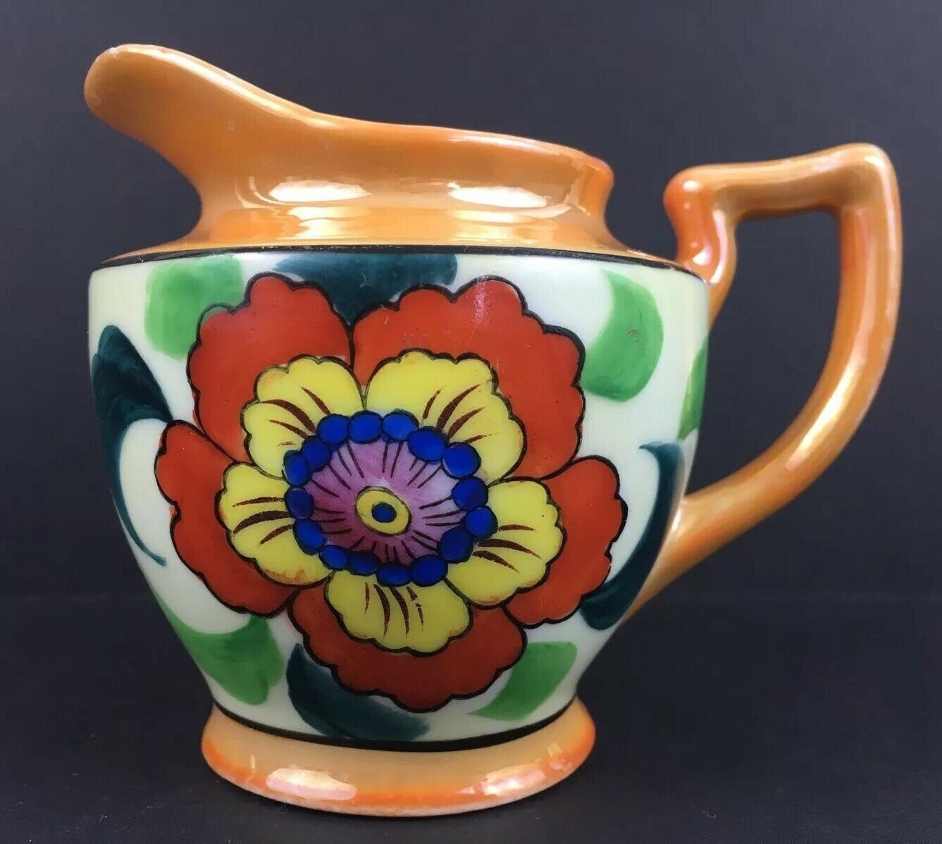 Vintage TT Double Diamond Japanese Lusterware Painted Coffee Tea ...
