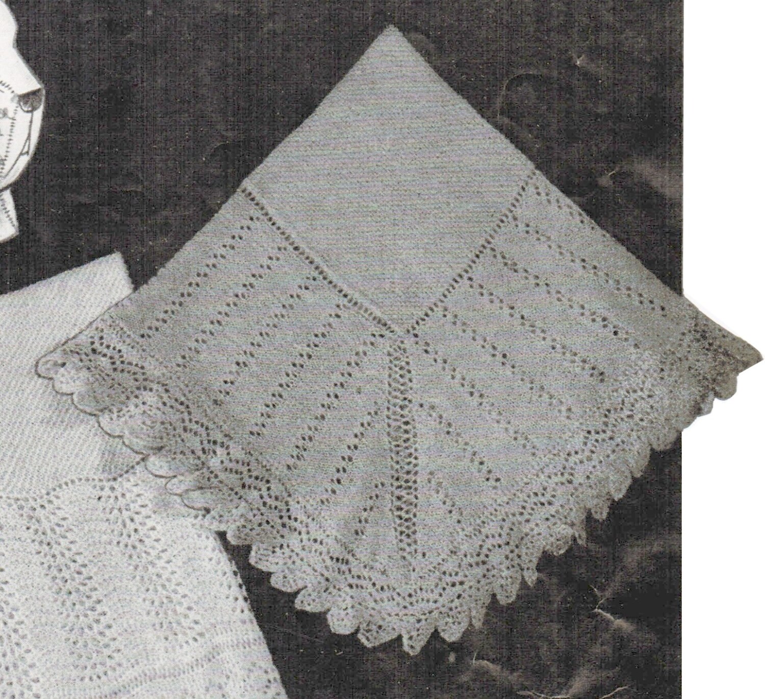 Cute 'n' Cozy Set of 2 Baby Shawl Patterns PDF / Set of 2 Baby Blanket ...