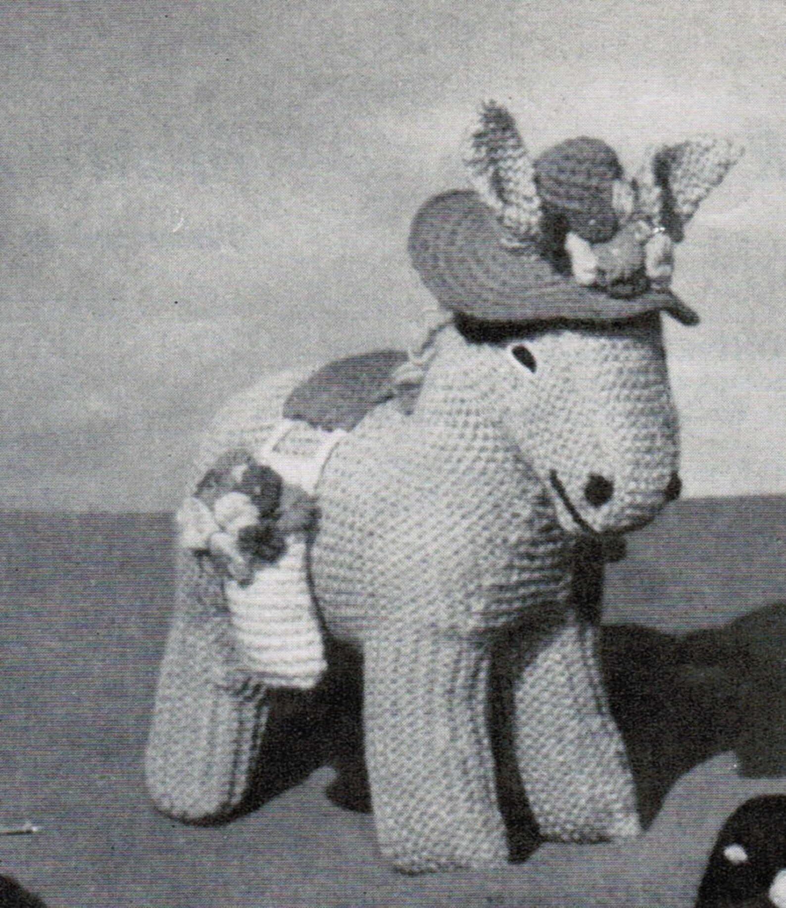 Donna the Donkey and Foal Knitting Pattern PDF / Knitted Donkey Pattern ...
