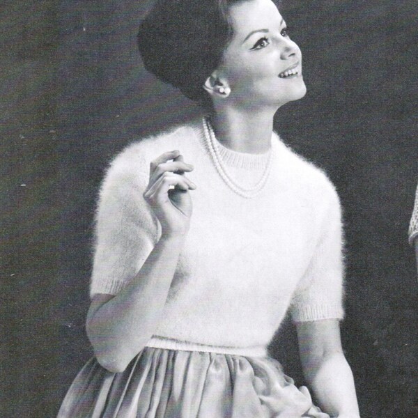 Angora Sweater Vintage - Etsy