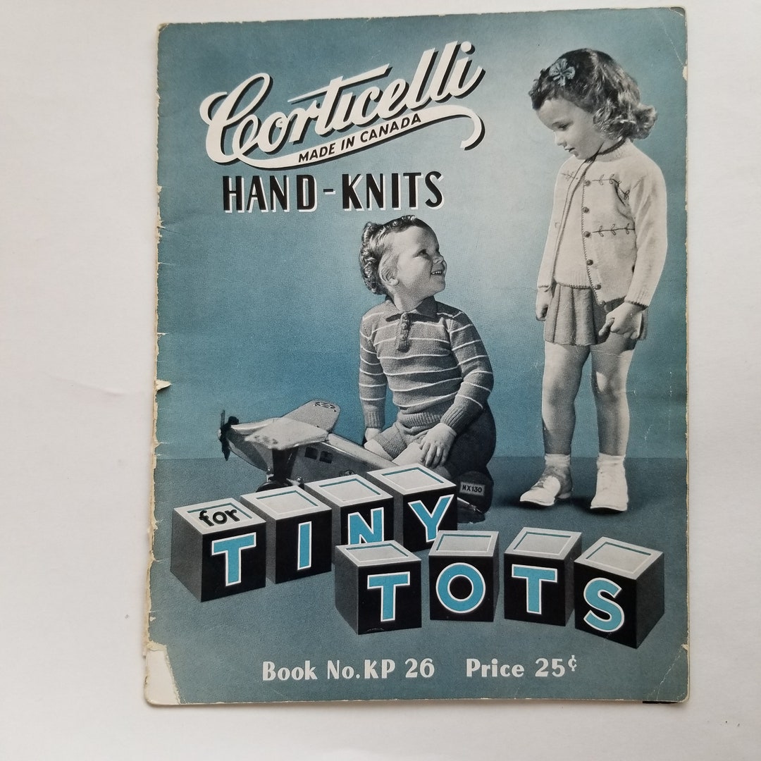Corticelli Hand-knits for Tiny Tots Book KP 26 / Handknits for Baby ...