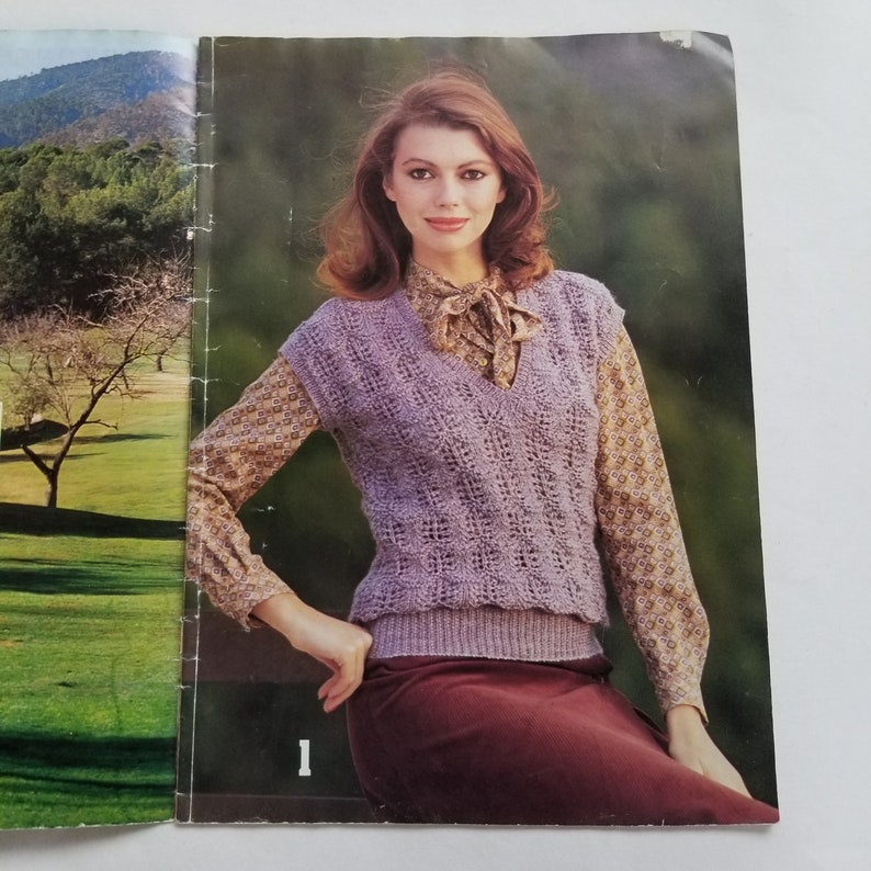 Patrones de look Fiona Shetland / Patons 228 / Patrones de tejido ...