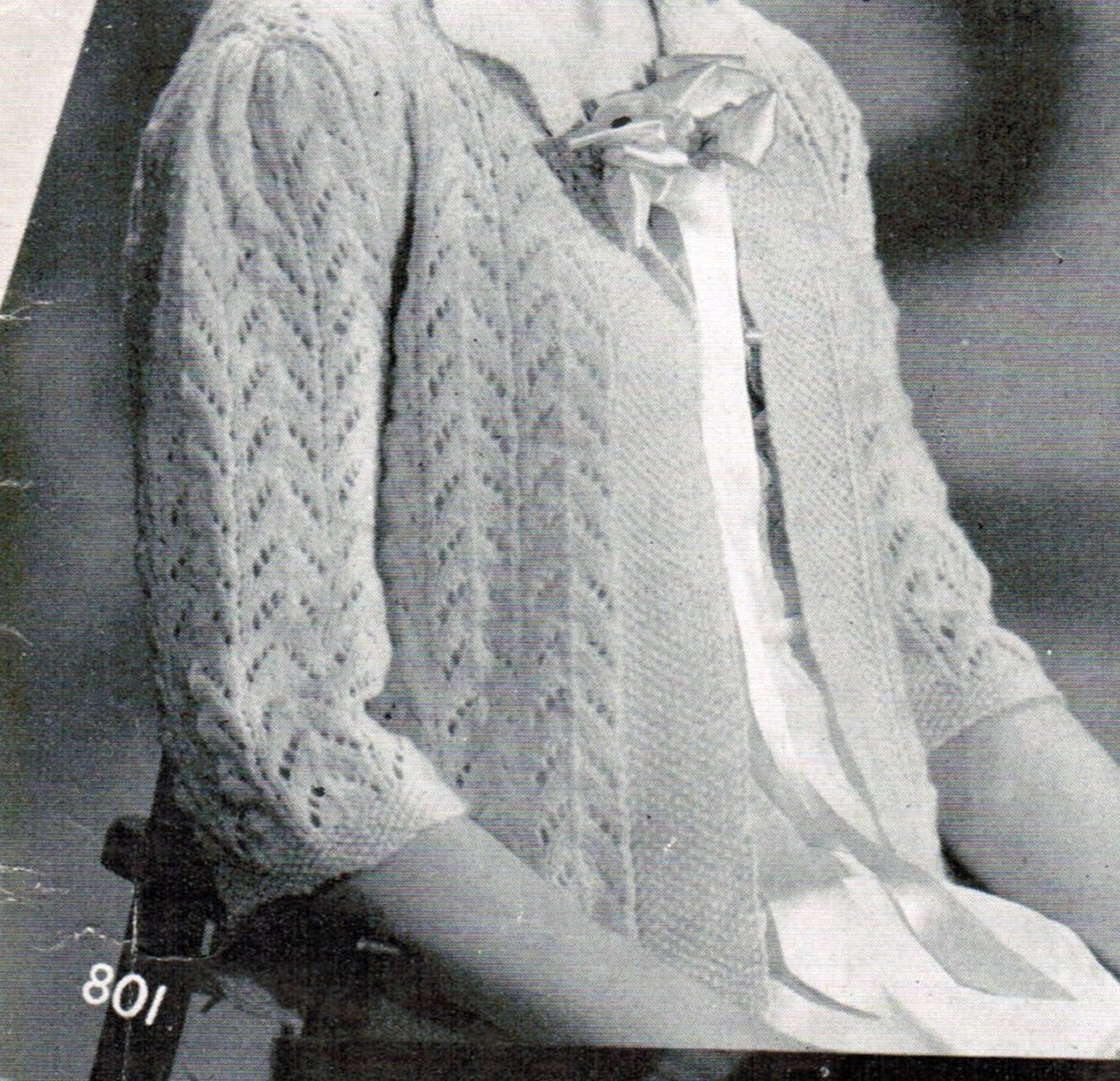 Women's Lacy Bed Jacket Knitting Pattern PDF / Size Medium - Etsy Australia