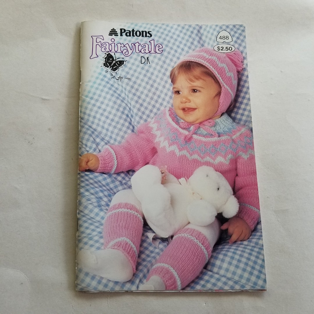 Patons Fairytale DK / Baby Knitting Patterns / Beehive 488 / Patons 488 ...