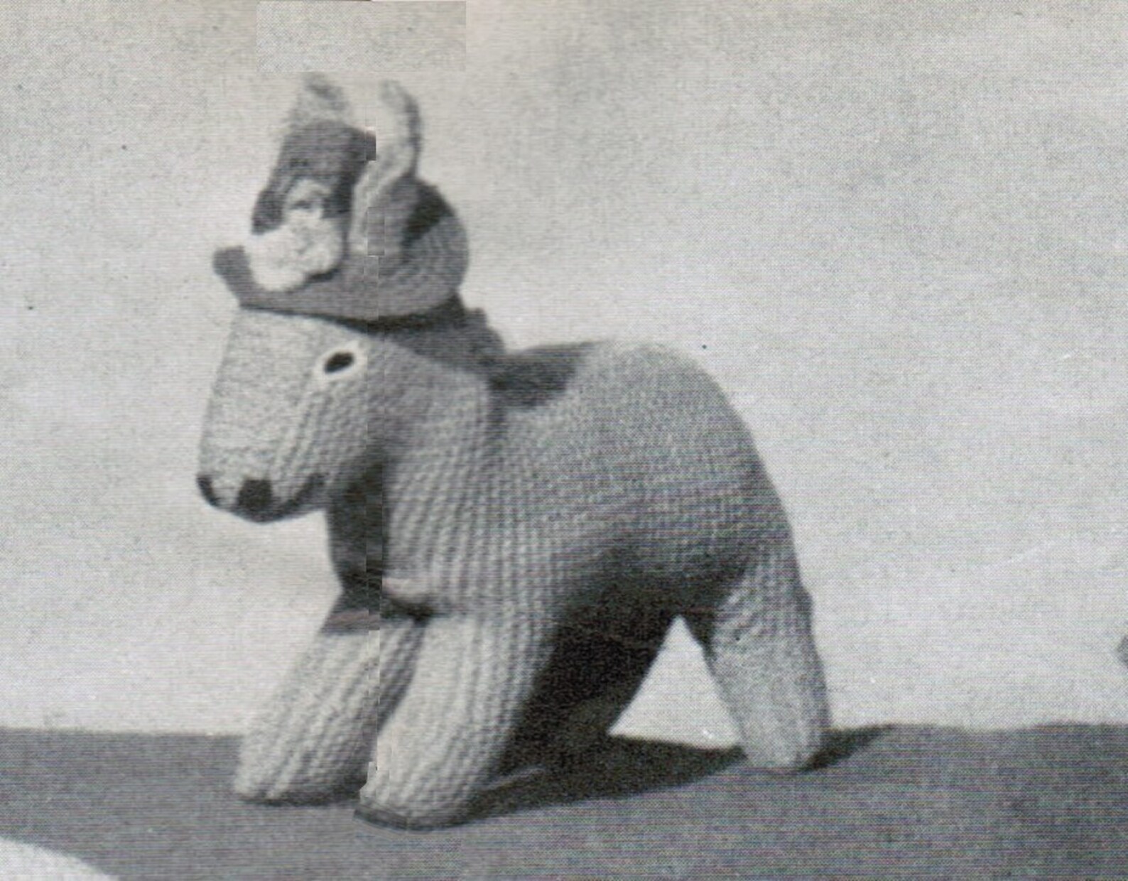 Donna the Donkey and Foal Knitting Pattern PDF / Knitted Donkey Pattern ...