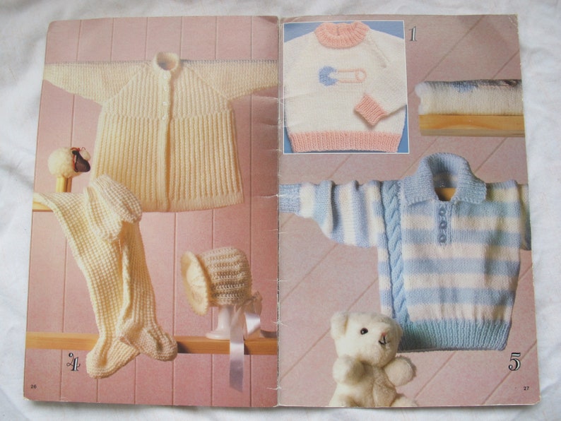 Beehive Wee Wonders / Patons 478 / Baby Knitting Patterns / Beehive ...