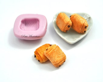 Silicone Mold-Croissant Bread Mold-Fimo-Dollhouse | Etsy