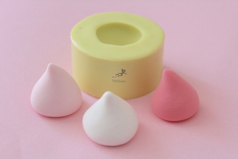 Whipped Cream Mold Polymer Clay-Silicone Mold-Fimo Mold-Resin | Etsy