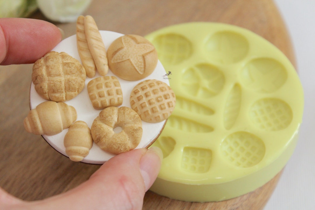 Croissant End Bread Mold Polymer Clay-mold Polymer Clay-mold - Etsy