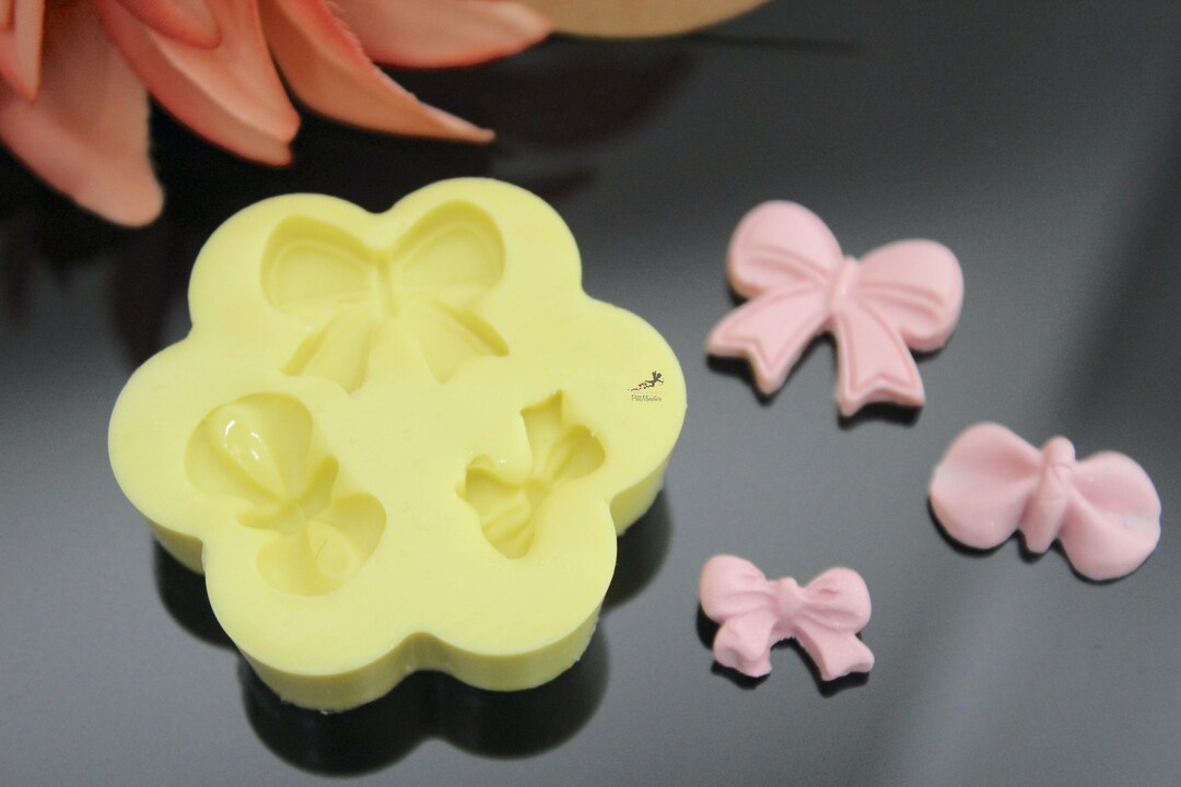 Bow Mold Polymer Clay-mold Tape-mold Polymer Clay-mold Resin,fimo,soap ...