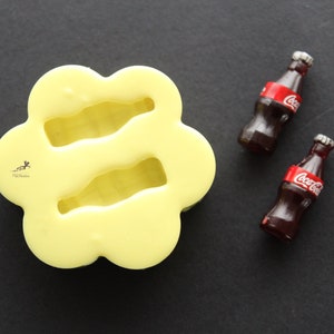 Flexible Mold-mold Silicone 23 Mm Bottle Coca-cola-mold Polymer Clay ...