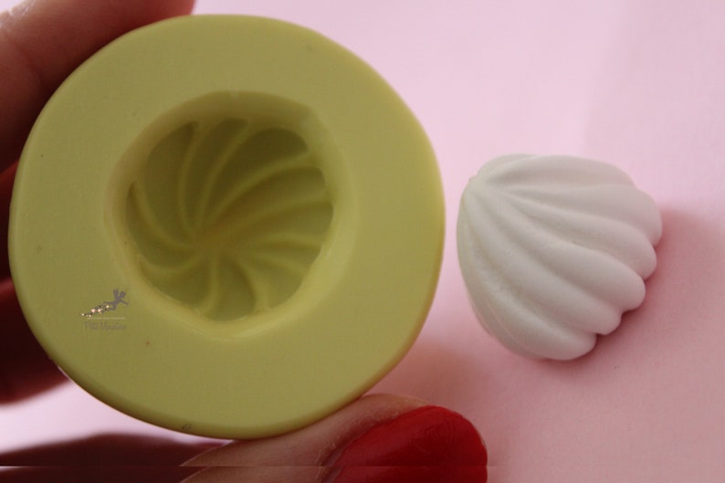 Whipped Cream Mold Polymer Clay-silicone Mold-fimo Mold-resin - Etsy