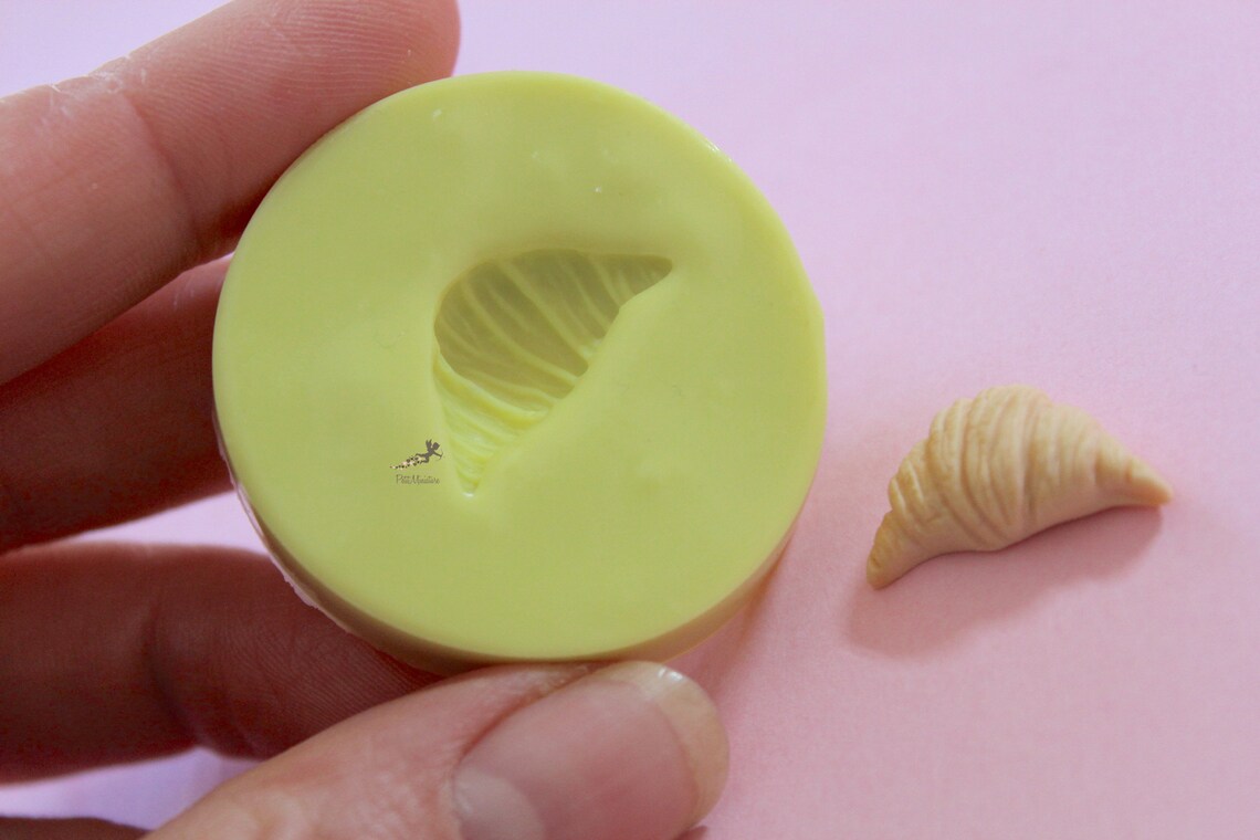 Silicone Mold-Croissant Bread Mold-Fimo-Dollhouse | Etsy