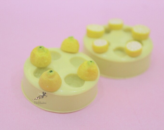 Mold Lemon Silicone Flexible To-fimo Polymer Clay-cernit-premo-mold ...
