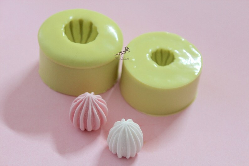 Whipped Cream Mold Polymer Clay-silicone Mold-fimo Mold-resin | Etsy