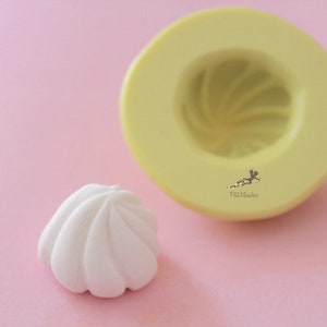 Whipped Cream Mold Polymer Clay-silicone Mold-fimo Mold-resin - Etsy