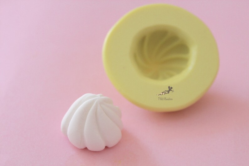 Whipped Cream Mold Polymer Clay-silicone Mold-fimo Mold-resin - Etsy