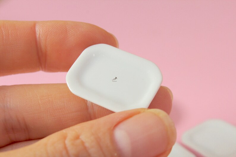 Plate Small Mold-Silicone Mold-Dollhouse Miniatures-Polymer | Etsy