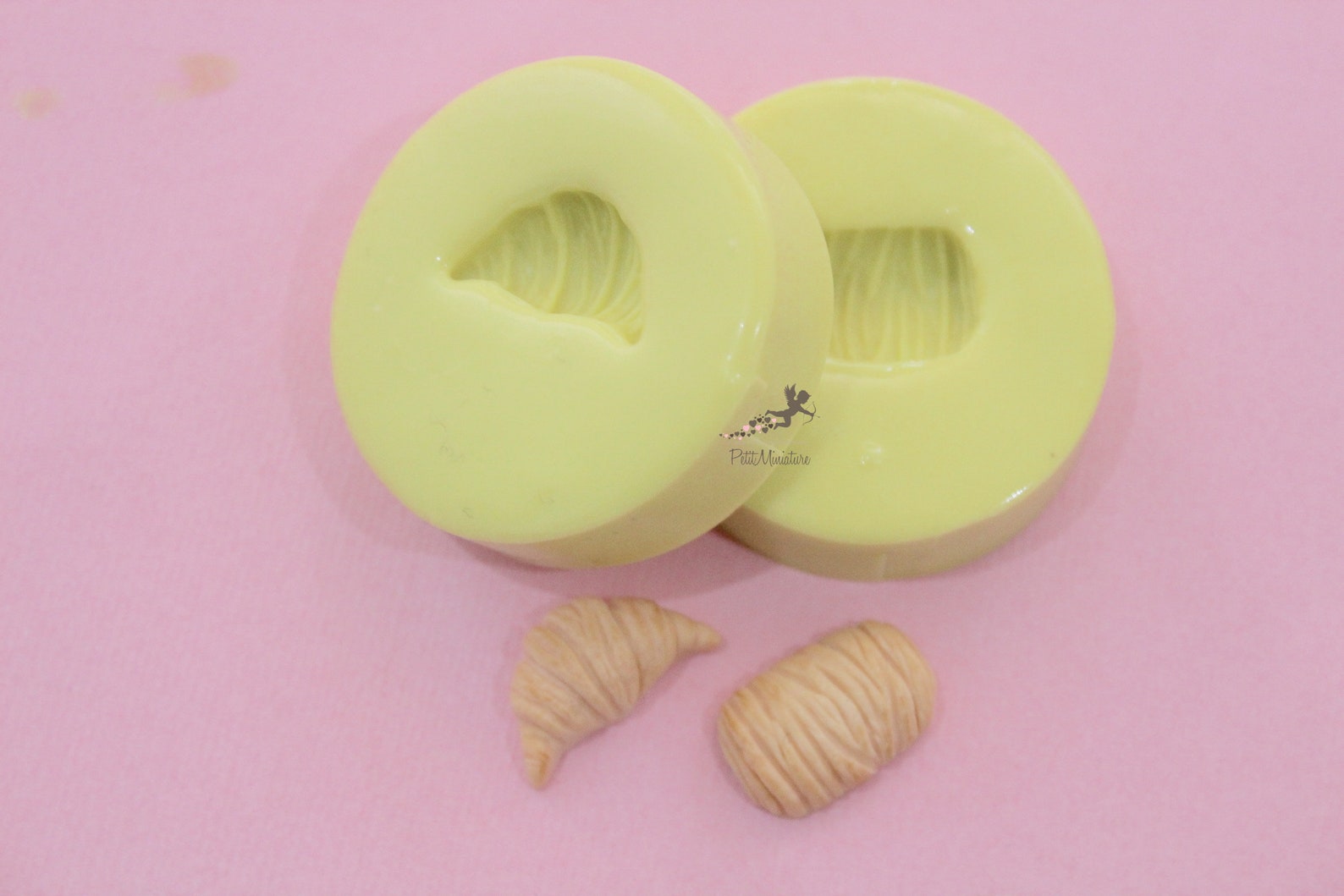 BREAD MOLD Fimo ST055 Croissant Bakery Flexible Pcs2 Silicone - Etsy
