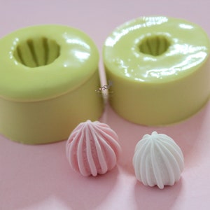 Whipped Cream Mold Polymer Clay-silicone Mold-fimo Mold-resin - Etsy
