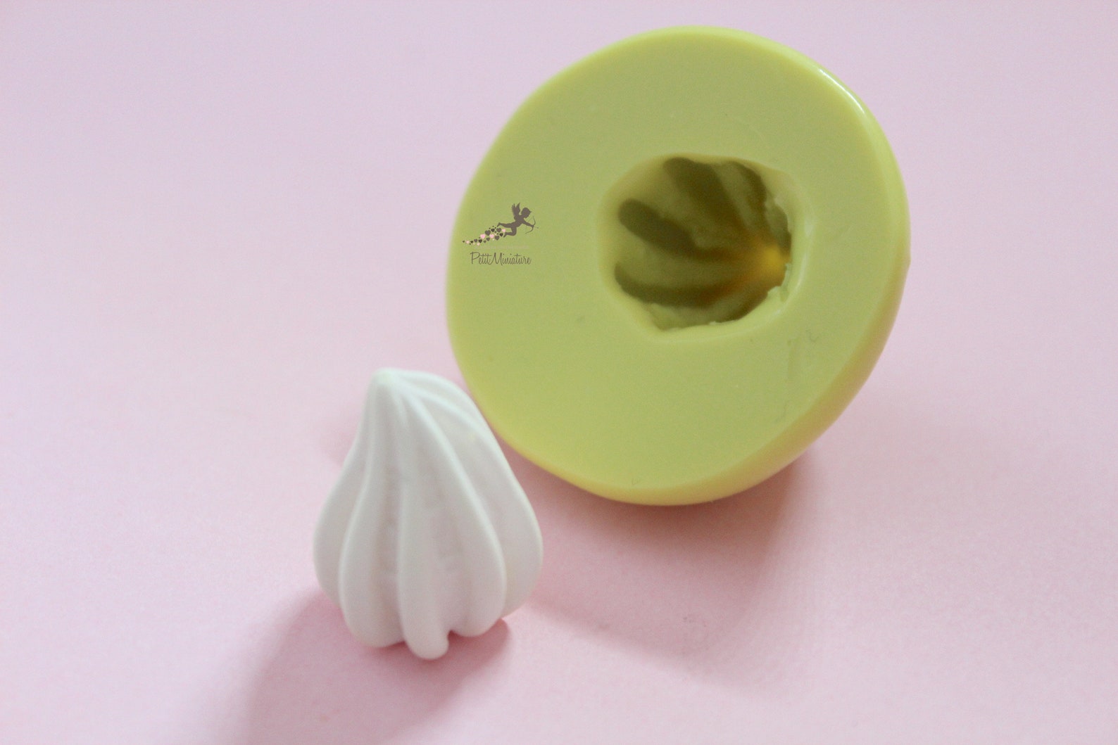 Whipped Cream Mold Polymer Clay-Silicone Mold-Fimo Mold-Resin | Etsy