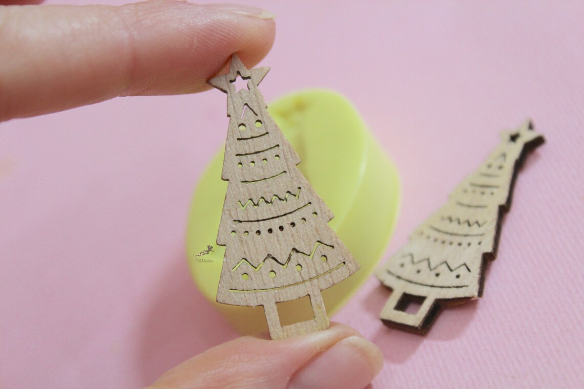 Christmas Tree Mold-fimo-polymer Clay Mold-fimo Mold-jewelry - Etsy
