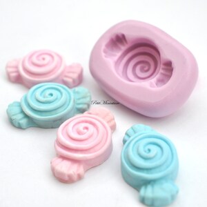 Flexible Silicone Mold Fimo Mold Candy Candy Sweet stampo, Kawaai ...