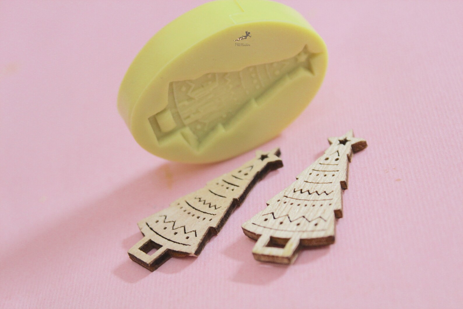 Christmas Tree Mold-fimo-polymer Clay Mold-fimo Mold-jewelry - Etsy