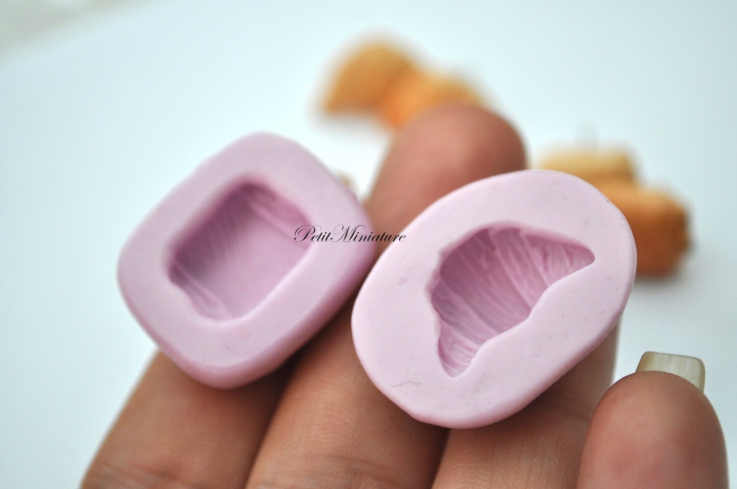 BREAD MOLD Fimo ST052 Croissant Bakery Flexible Silicone Mold - Etsy Canada