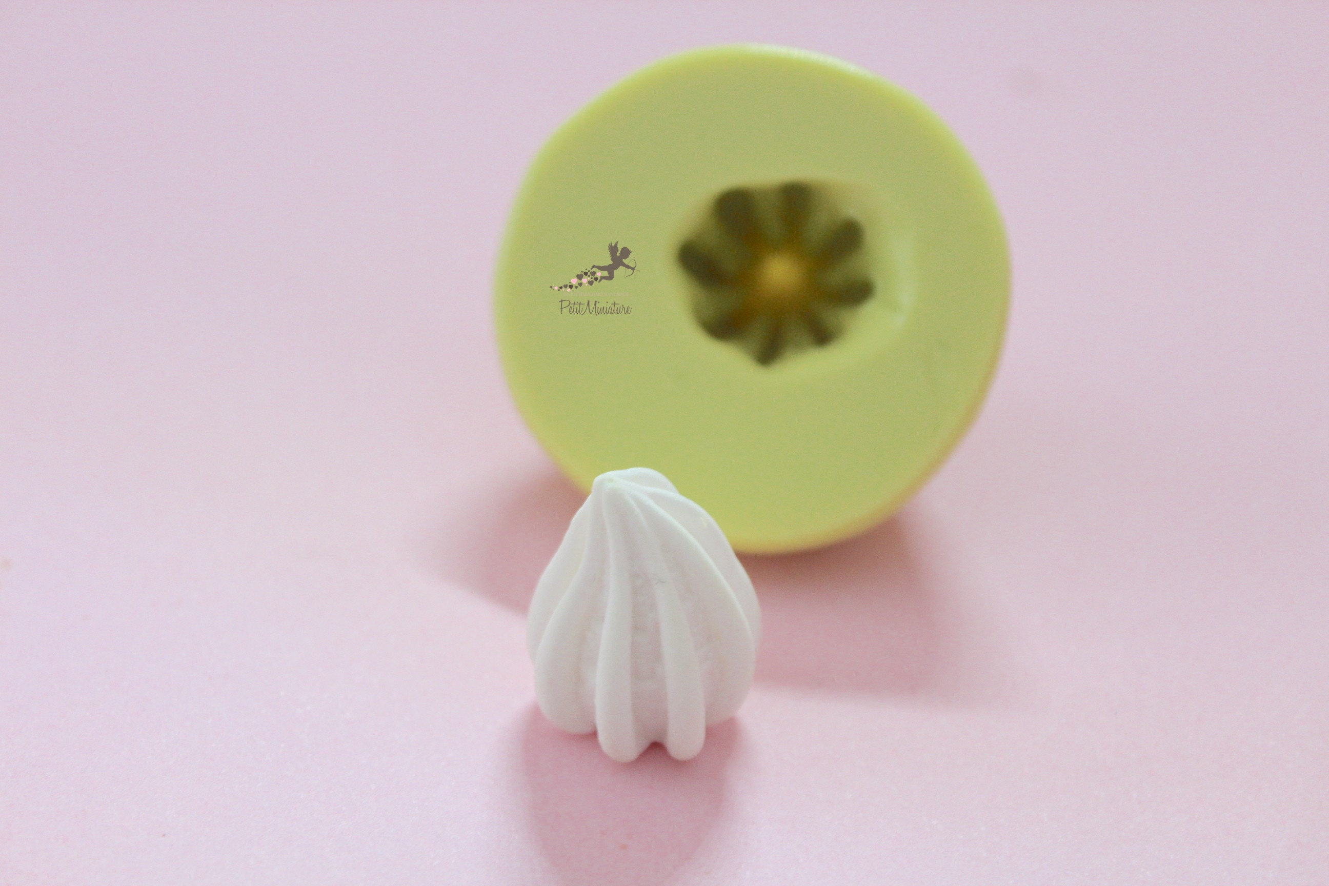 Whipped Cream Mold Polymer Clay-Silicone Mold-Fimo Mold-Resin | Etsy