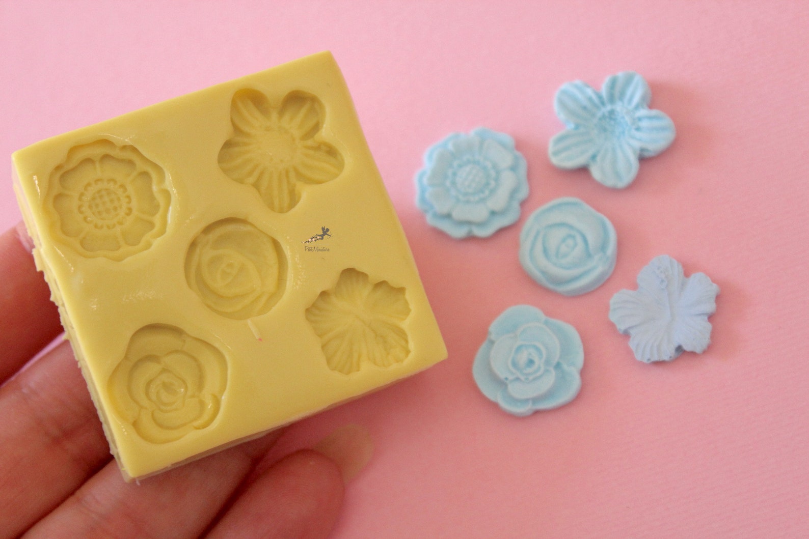 Polymer Clay Moldmoldmoldssilicone Mold-fimo Mold-resin - Etsy