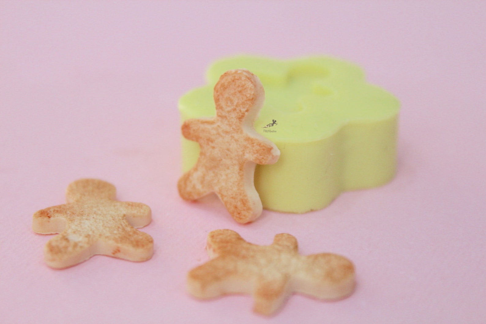 Gingerbread Man Mold-silicone Mold-dollhouse | Etsy