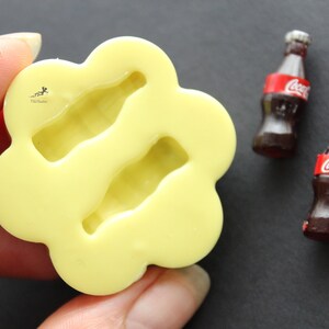Flexible Mold-mold Silicone 23 Mm Bottle Coca-cola-mold Polymer Clay ...
