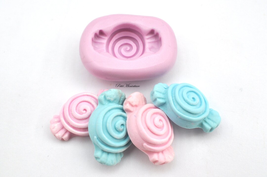 Flexible Silicone Mold Fimo Mold Candy Candy Sweet stampo, Kawaai ...