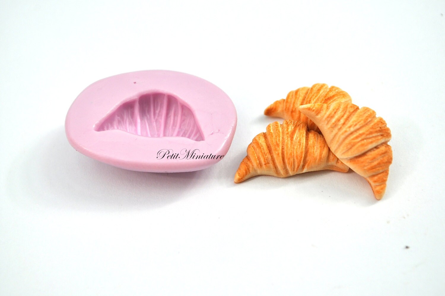Silicone Mold-Croissant Bread Mold-Fimo-Dollhouse | Etsy