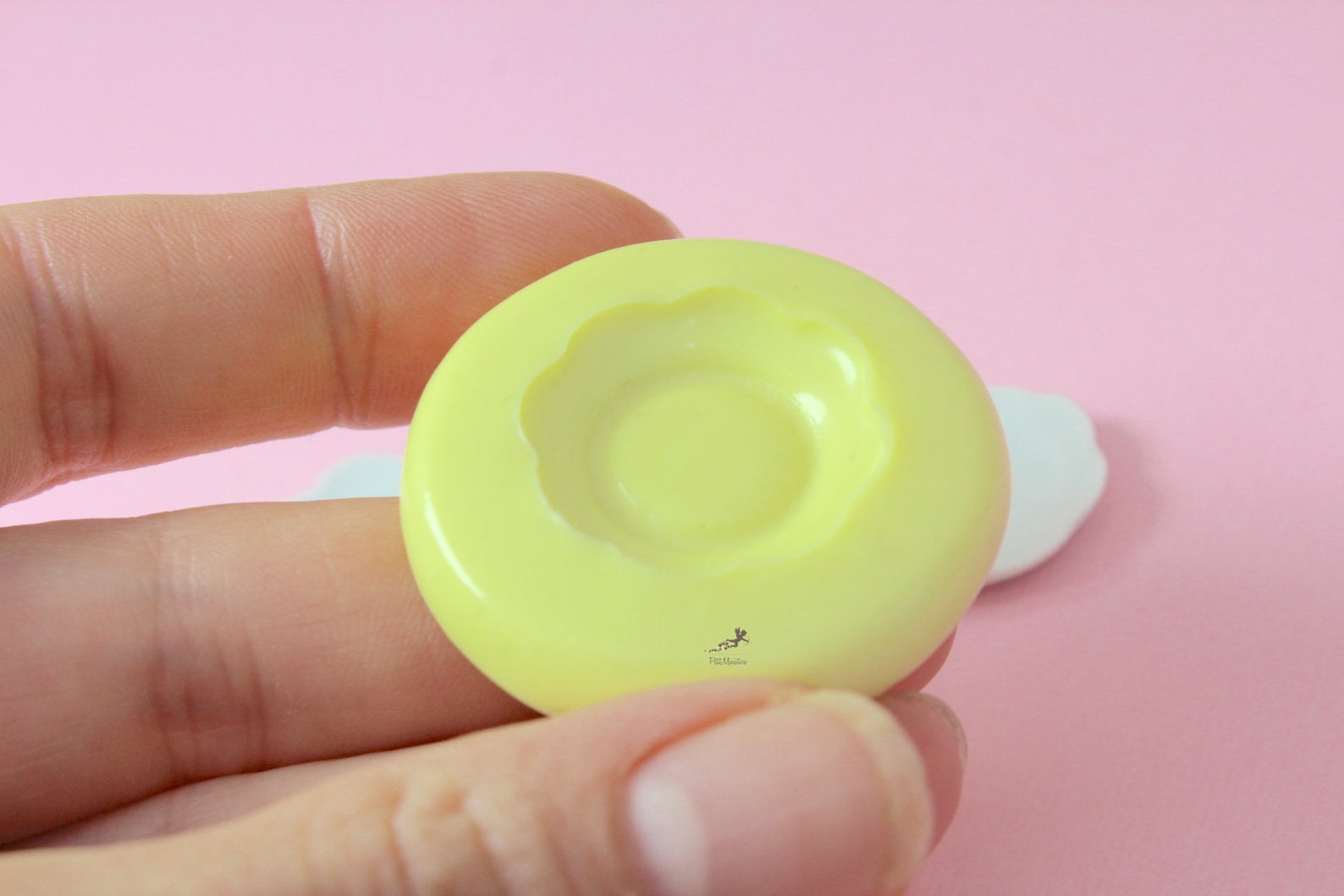Plate Small Mold-silicone Mold-dollhouse Miniatures-polymer - Etsy