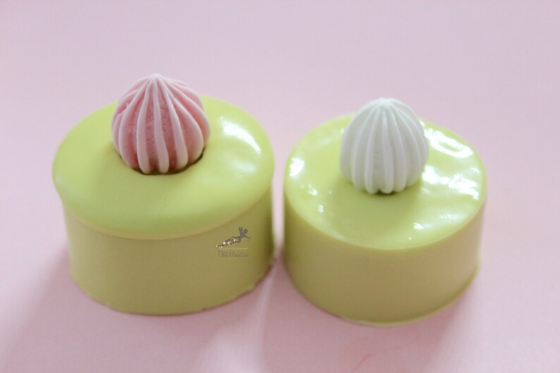 Whipped Cream Mold Polymer Clay-silicone Mold-fimo Mold-resin | Etsy