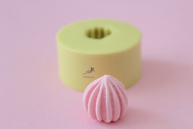 Whipped Cream Mold Polymer Clay-silicone Mold-fimo Mold-resin | Etsy