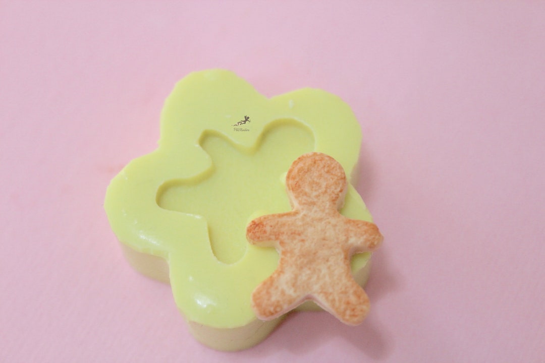 Gingerbread Man Mold-silicone Mold-dollhouse - Etsy
