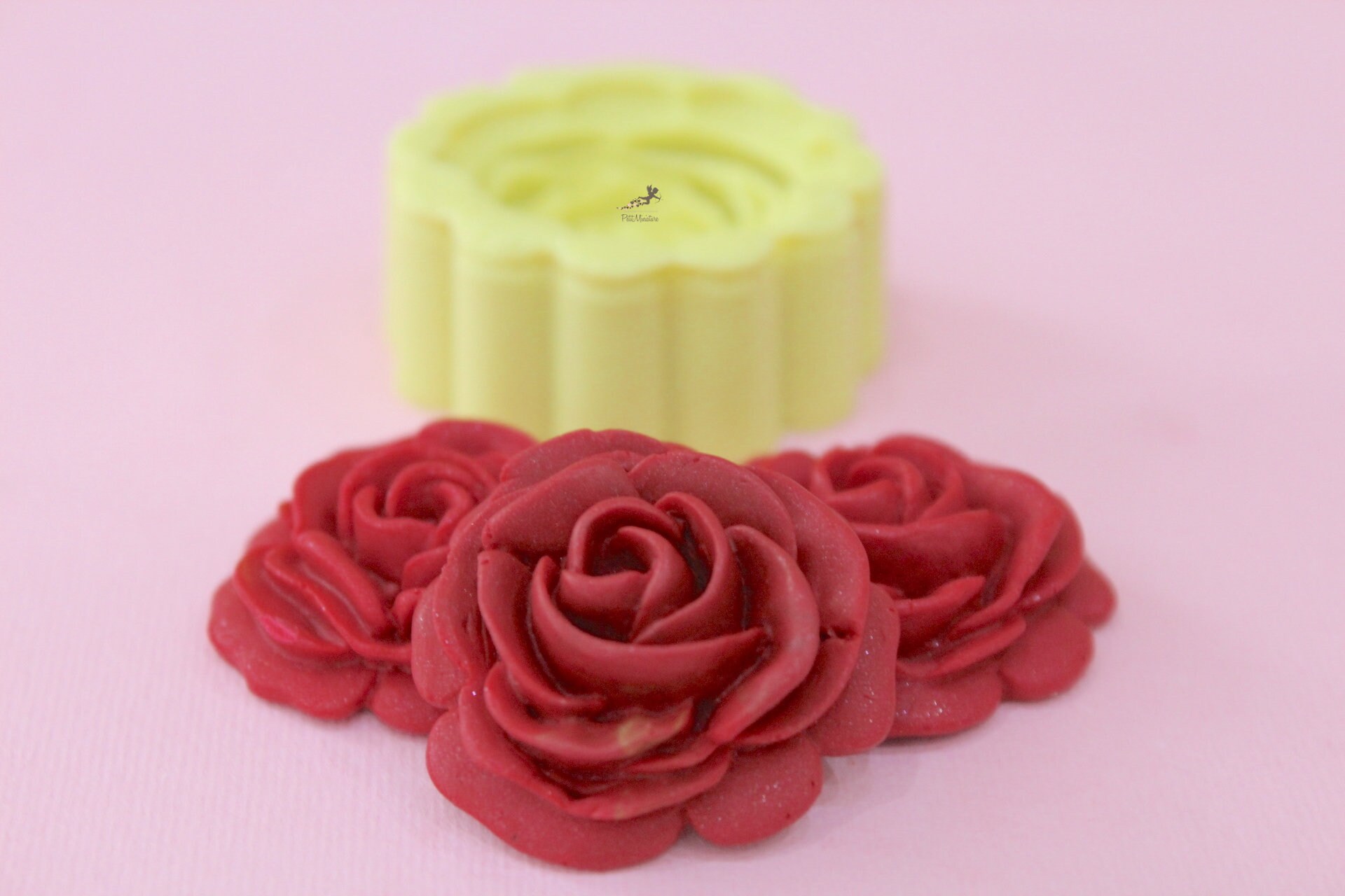 Flower Rosa Mold-Set Mold-Silicone Mold-Dollhouse | Etsy