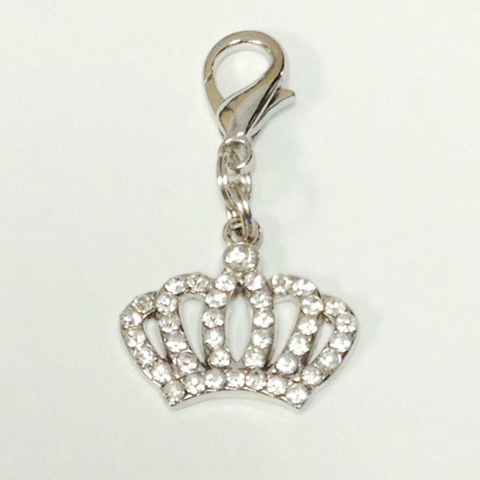 Bling Crown Bridle Charm - Rhinestone Crown Bridle Charm - Crystal ...