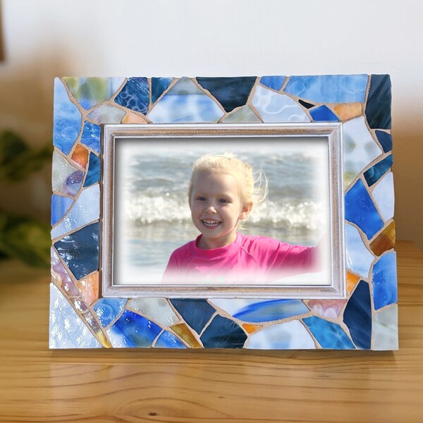Mosaic Picture Frame - Etsy